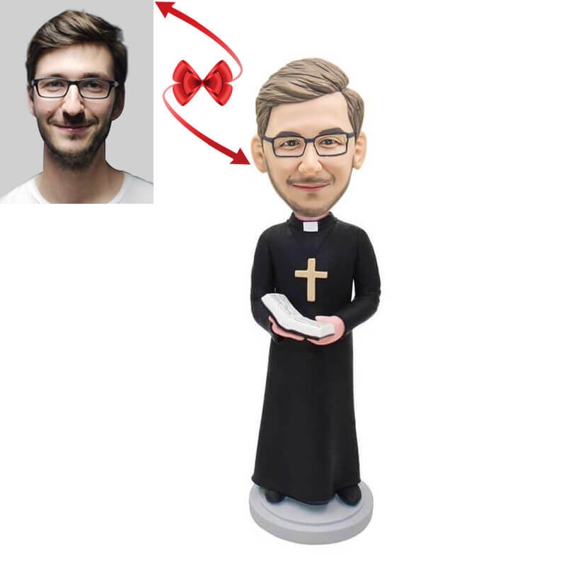 Catholic Priest Custom Bobblehead – bobbleheadcraft