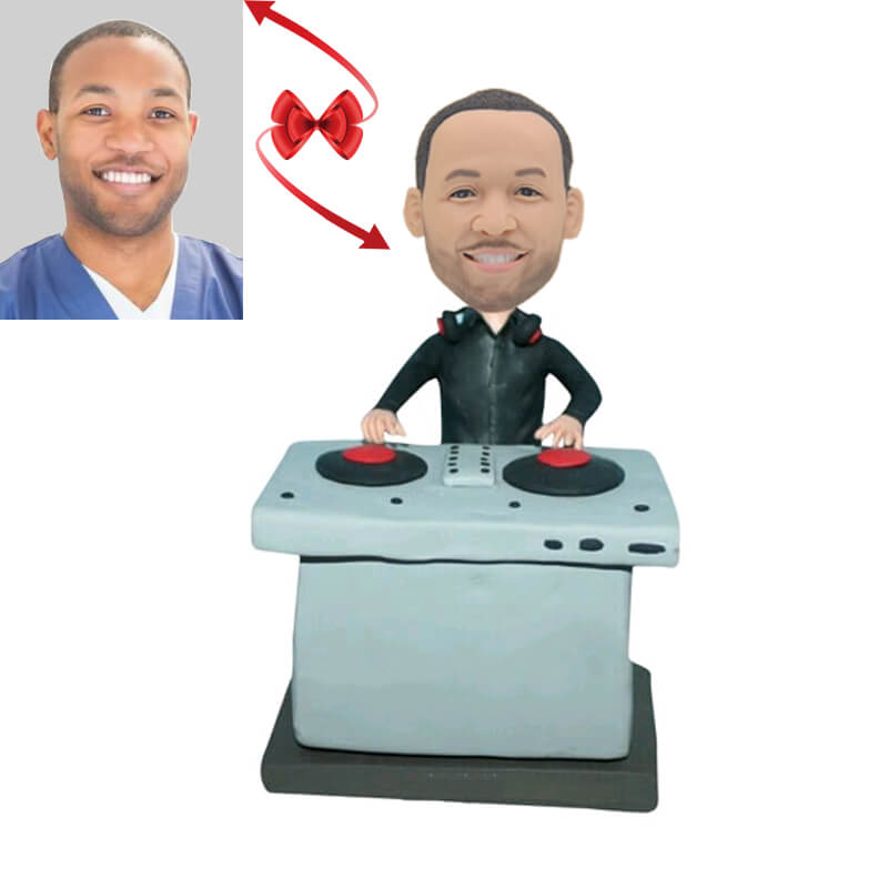 Home › Male DJ Player Custom Bobblehead