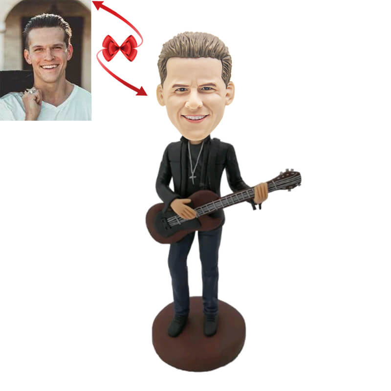 Rock Guitarist Custom Bobblehead – bobbleheadcraft